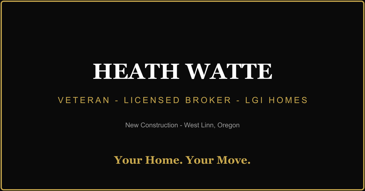 New Construction Homes in Portland Oregon 2026: Complete Guide | Heath ...